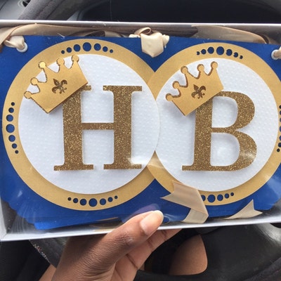 Prince Theme One High Chair Banner, 1st Birthday, Prince Theme ...