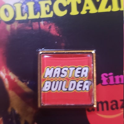 Master Builder Lapel/tie Pin Badge - Etsy