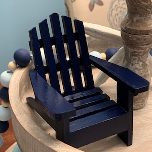 Mini Adirondack Chairs Various Colors, Adirondack Chairs, DIY Chairs ...