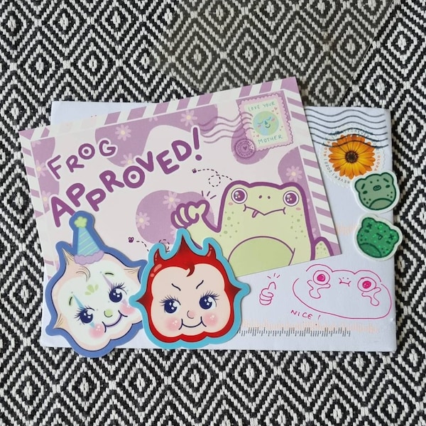 Costumed Kewpie Doll Halloween Sticker | Original Vinyl Sticker ...