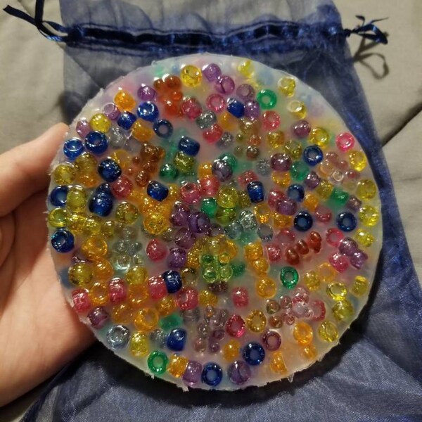 Seashell Bead Silicone Picking Pad for Skin Picking, Dermatillomania ...