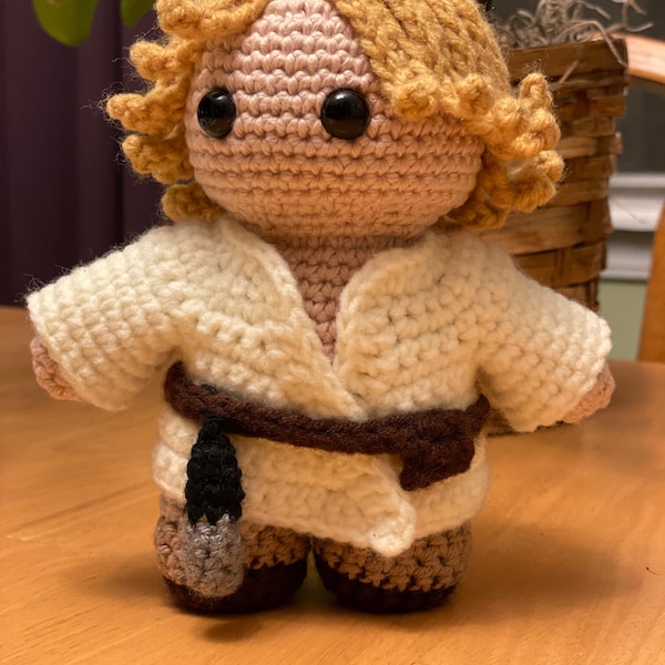 PATTERN LUKE SKYWALKER Star Wars - Tribute (crochet Pattern in English ...