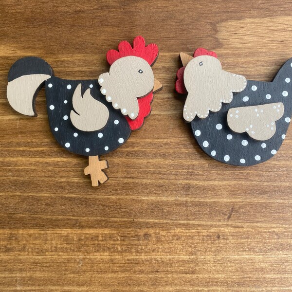 Chicken Farm Magnets SVG| Chicken SVG| Laser Cut Chicken| Glow Forge ...