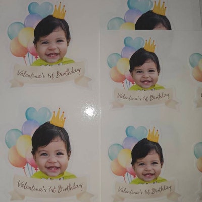 Birthday Stickerpersonalized Birthday Stickercustom Kid Birthday ...