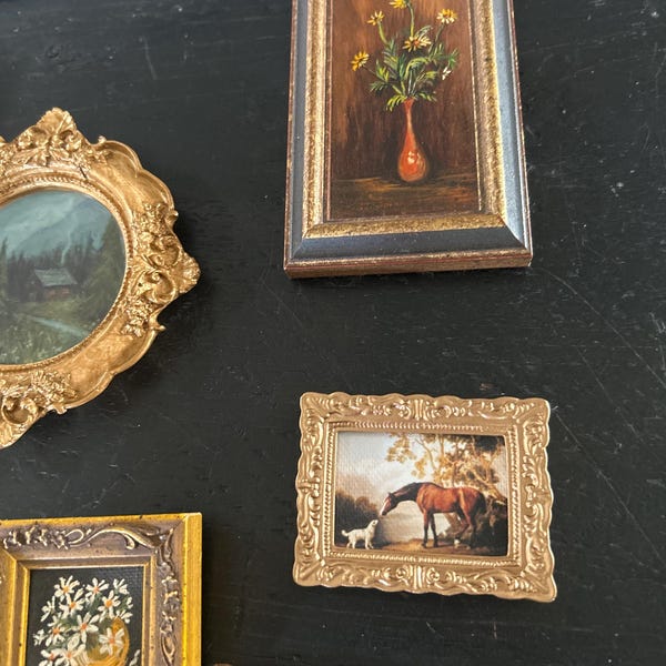 Miniature Antiques & Junque Aged and Grungy PAPER Sign - Etsy