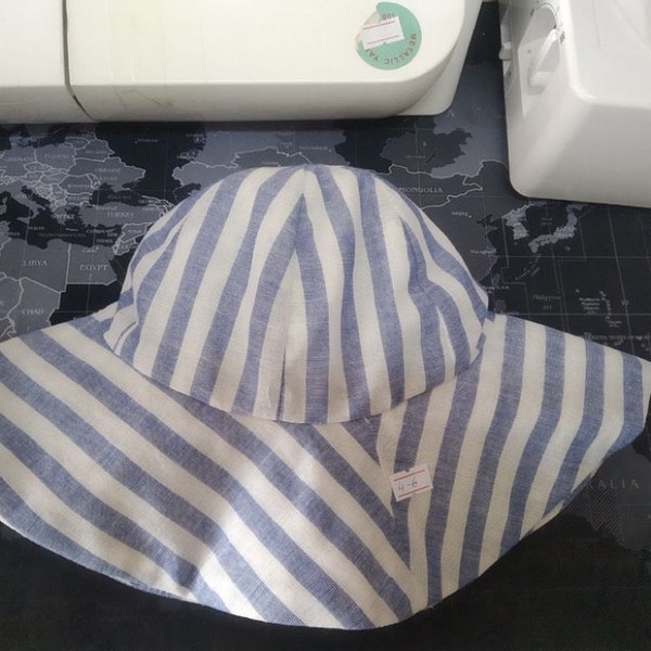 Children’s Sunhat Pdf Sewing Pattern | Baby / Child’s Sun Hat ...