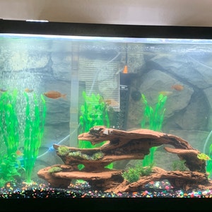 Silver Medley Rock / HD Stone Aquarium Background Rocky Fish Tank ...