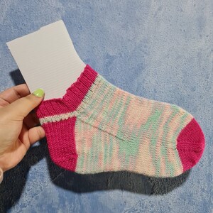 Easy Basic Shorty Sock Knitting Pattern Set - Etsy