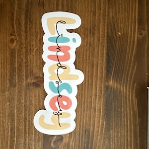 Personalized Mama Sticker Name Sticker Mother Boho Sticker Mom Sticker ...