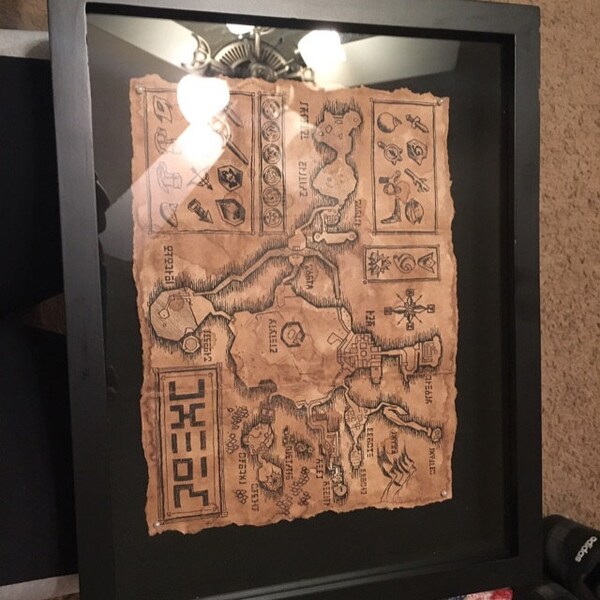Zelda Map, Termina Map, Hyrule Map, Legend of Zelda, Majoras Mask ...