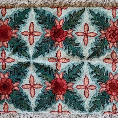 Hand Hooked Wool Rug - Etsy