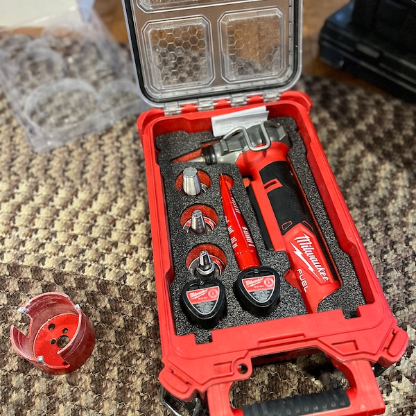 FOAM INSERT to Store M12 Propex Expansion Tool Kit in a Milwaukee ...