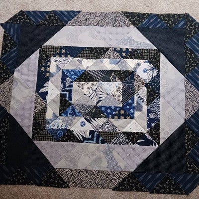 Boro Woven Kasuri Design Flax Japanese Traditional Fabric - Etsy