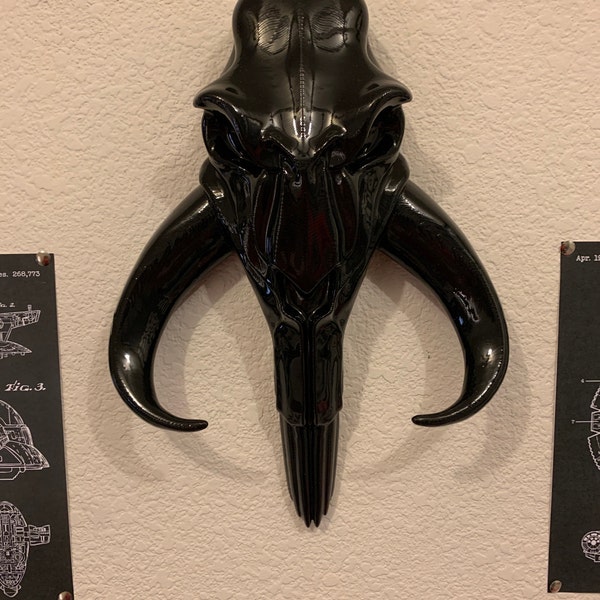 3D Printed Mythosaur Skull Wall Decor - Mandalorian Gift - Etsy