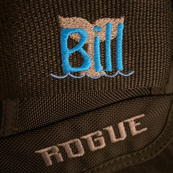 Personalized Embroidered Scuba BCD Name Tag Badge - Etsy