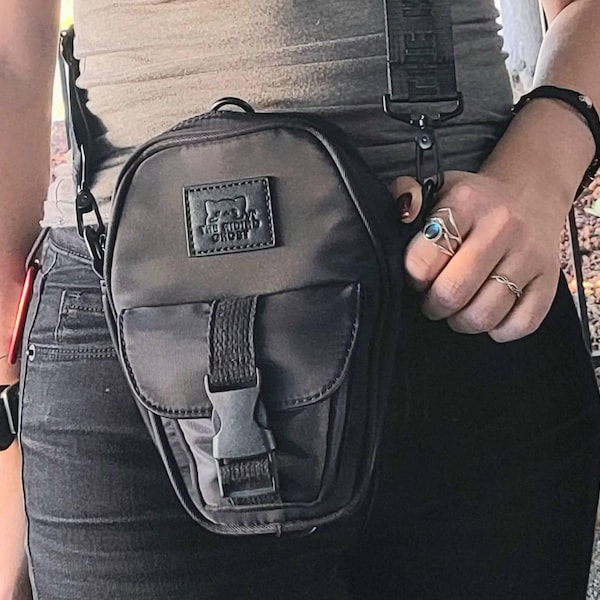 Coffin Crossbody | Streetwear | Fanny Pack | Over the Shoulder Bag - Etsy