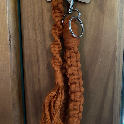 Bad Omens Inspired Wristlet,bad Omens Inspired Keychain,macrame ...