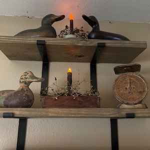 Pipe Hangers for Industrial Floating Shelves Iron Shelf - Etsy