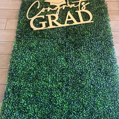 Congrats Grad Graduation Name Sign for Backdrop Decor, Graduate Gift ...