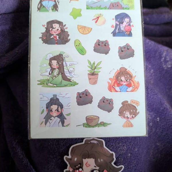 DBH | Detroit Become Human - Connor Sticker Sheet - Etsy