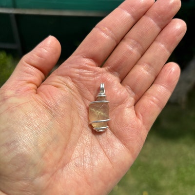 Tangerine Quartz / Quartz Crystal / Orange Quartz / Hematite Quartz ...