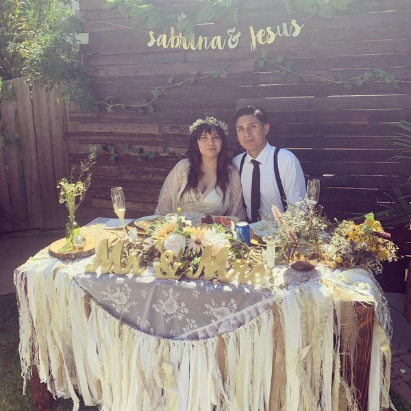 Burlap Wedding Garland, Photo Backdrop, Burlap Photo Backdrop, Photo ...