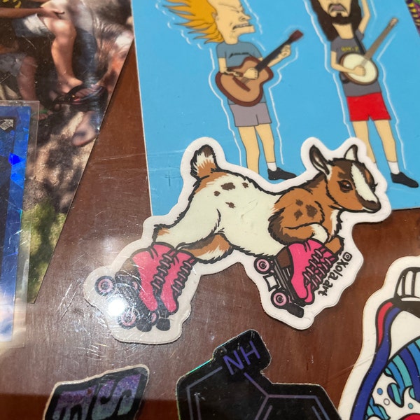 Freddy Krueger Rollerskate Sticker, Freddy Krueger, Rollerskate Art ...