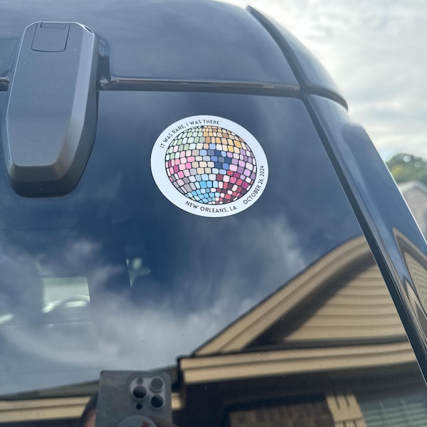 Custom Eras Disco Sticker| Tour Merch| Tour Sticker|waterproof Sticker ...