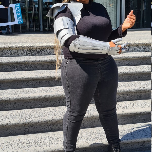 Edward Elric Automail Arm Full Metal Alchemist Instructional Pattern ...