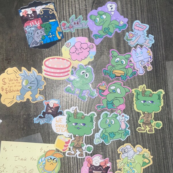 Inanimate Insanity Lightbulb Fan Made Warriors RP Sticker | 2000s ...