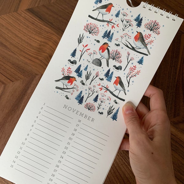 Animal Birthday Calendar, Perpetual Birthday Calendar, Wall Birthday ...