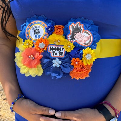 12 Baby Boy Prince Fresh 90s Hip Hop Themed Pacifier Necklaces Favors ...