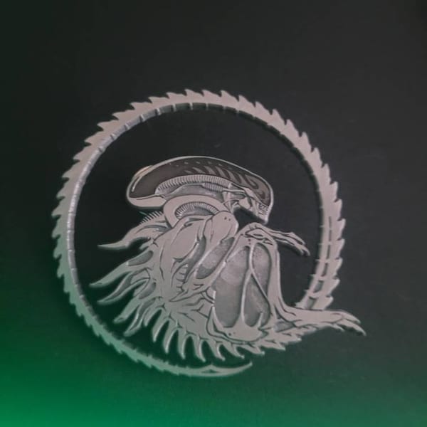 Wraith Glow in the Dark Ghost Horror Pin - Etsy