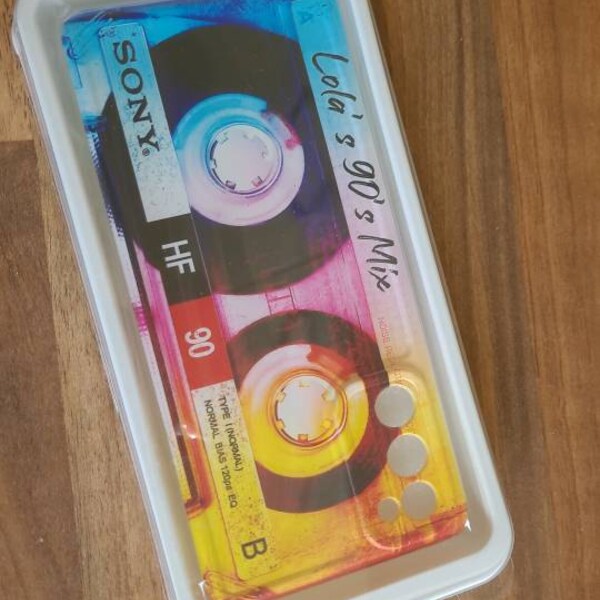 Y2K 80s 90s Retro Mixtape Cassette Tape Phone Case, Music Lover Gifts ...