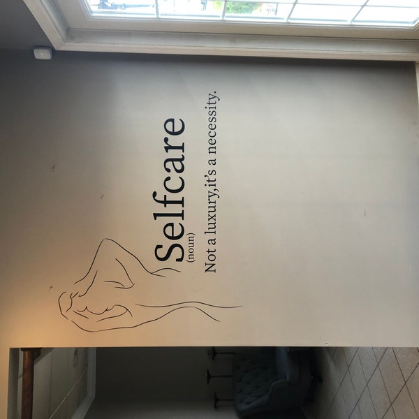 Spa Salon Wall Decal,spa Center Wall Art,spa Center Sticker,spa Salon ...