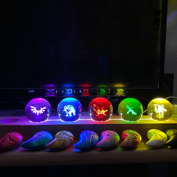 The Legend of Zelda Breath of the Wild Four Heroes Skill Ball Crystal ...