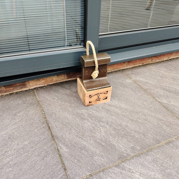 The Extended Base Tall Door Stop - Etsy