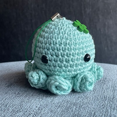 No-sew-octo Crochet Pattern Amigurumi Mini Octopus Pocket Octo - Etsy