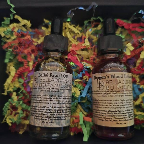 King Paimon Ritual Oil - Etsy