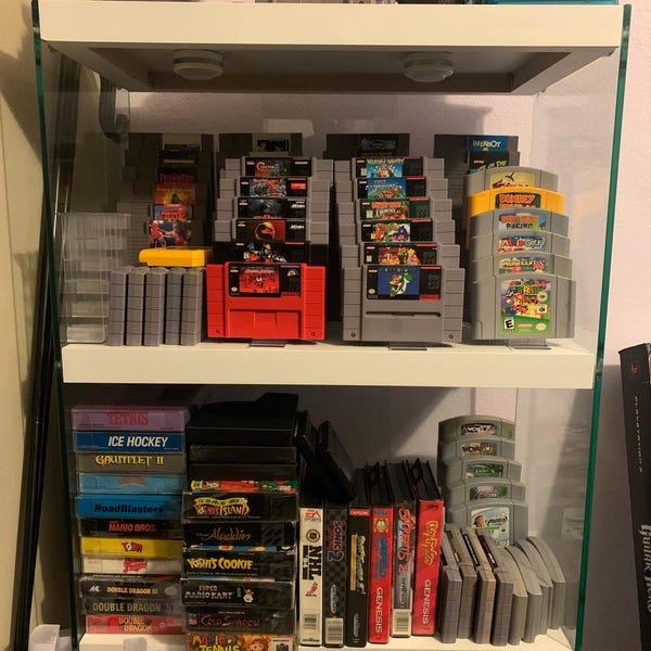 40-pack of Retro Game Stands (displays 240 Games!) - Etsy
