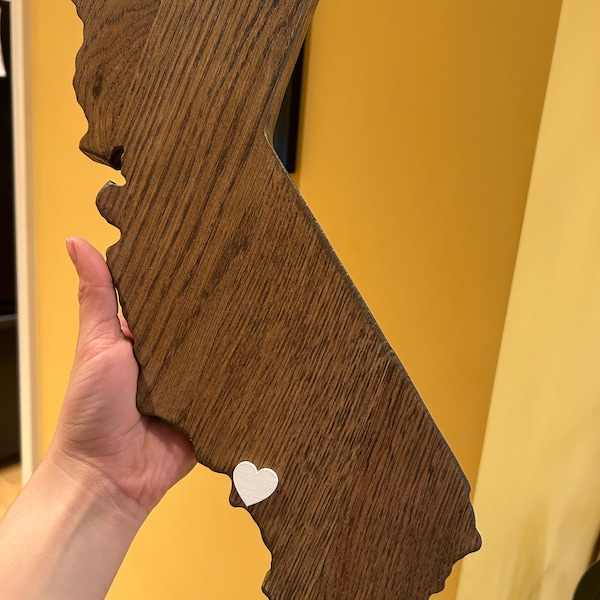 Texas State Shape Wood Sign Cutout Wall Art. Modern Rustic, Farmhouse ...