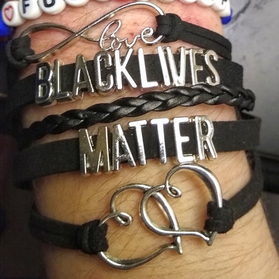 Black Lives Matter Bracelets - Etsy