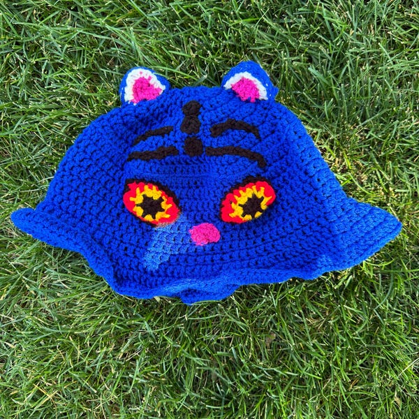 Derpy the Tiger Crochet Bucket Hat Pattern | Kpop Demon Hunters ...