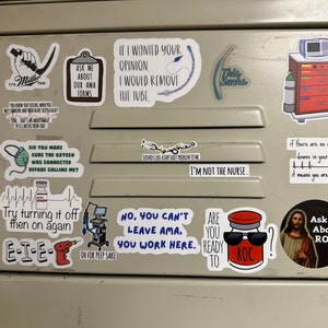 IV Bag Caffeine Medical Sticker Funny Medical Decal Nurse Med Student ...