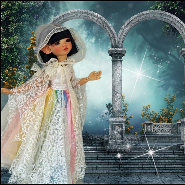 BJD Doll Clothes Pattern Fits 18" MSD BJD Kaye Wiggs & Liz Frost ...