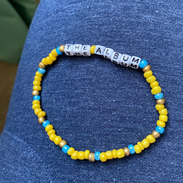 Custom Beaded Word Bracelet, Words of Affirmation, Expression Bracelets ...