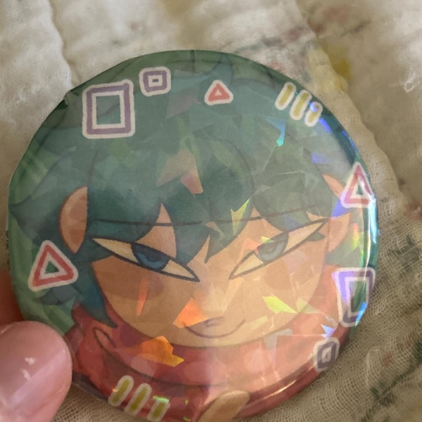 YTTD [your Turn to Die] Holographic Button Pins - Etsy