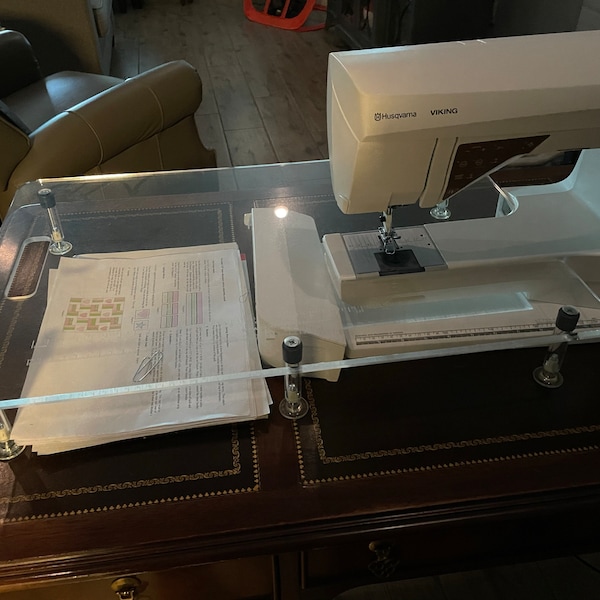 VIKING Sewing Acrylic Extension Tables, Viking Sewing Extension Tables ...