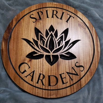 Wood Signs, Round Wooden Sign, Personalized Sign, Family Name Sign ...