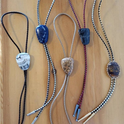 Vintage Heavy Weight Ribbed Silver Bolo Tips 10 Pieces - Etsy